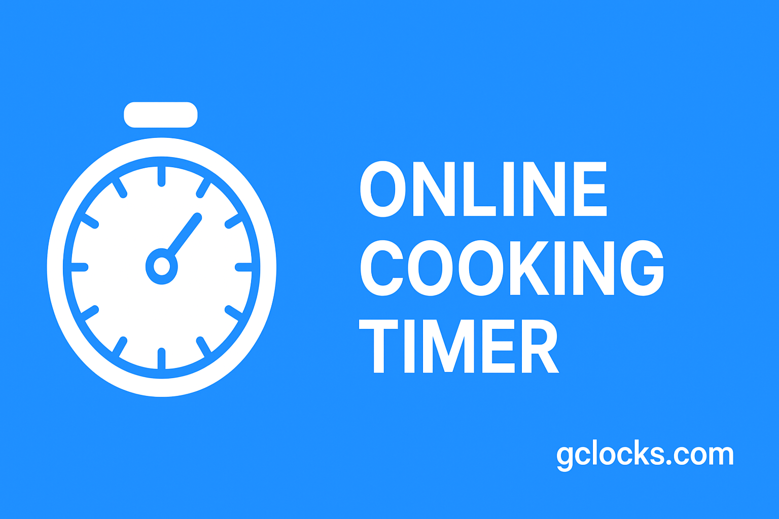 Online Cooking Timer – Multi Timer for Baking, Boiling & Kitchen Tasks
